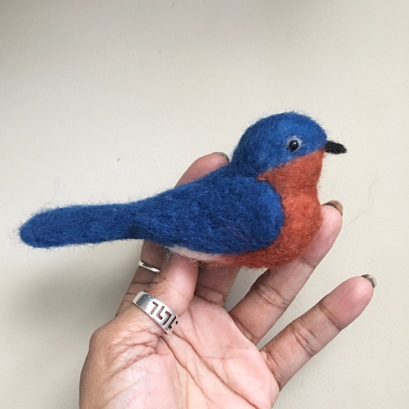 Needle Felted Bird - Etsy