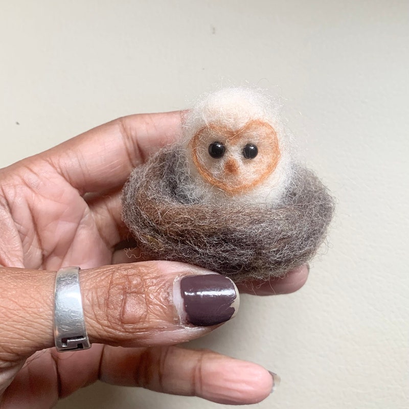 Owl Felted - Etsy