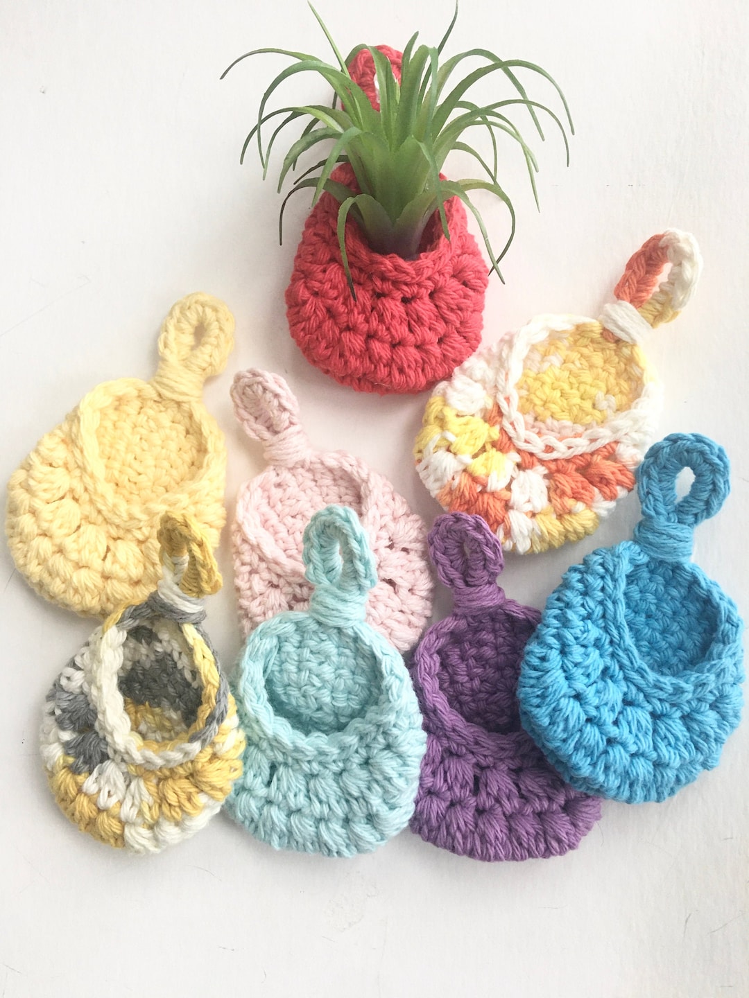 Tiny Crochet Cotton Plant Pod, Ready to Ship - Etsy
