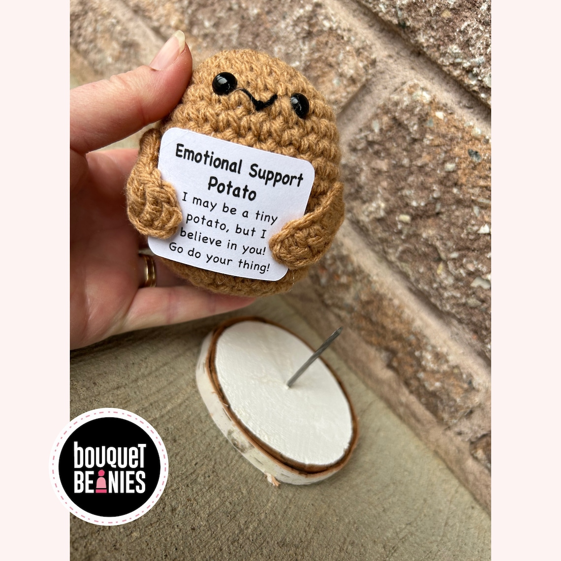 Emotional Support Potato, Potato Gift, Potato Stuffed Animal, Coworker ...