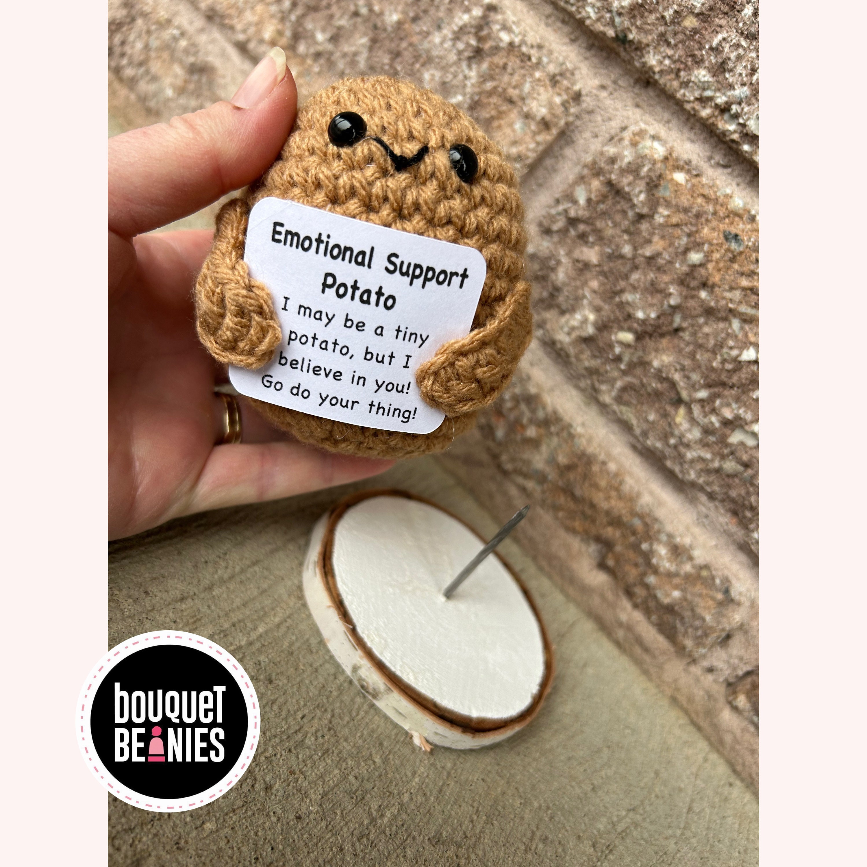 Emotional Support Potato, Potato Gift, Potato Stuffed Animal, Coworker ...
