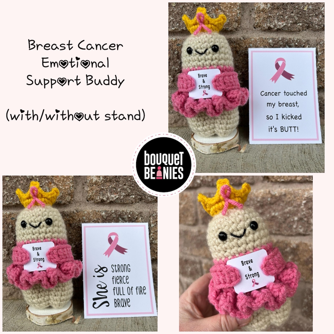 Emotional Support Breast Cancer Buddy, Breast Cancer Awareness, Breast ...