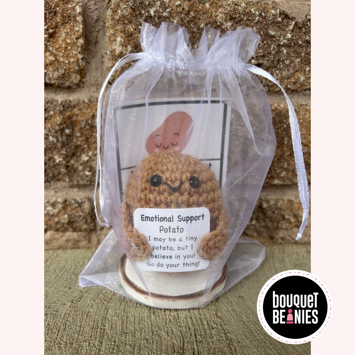 Emotional Support Potato, Potato Gift, Potato Stuffed Animal, Coworker ...