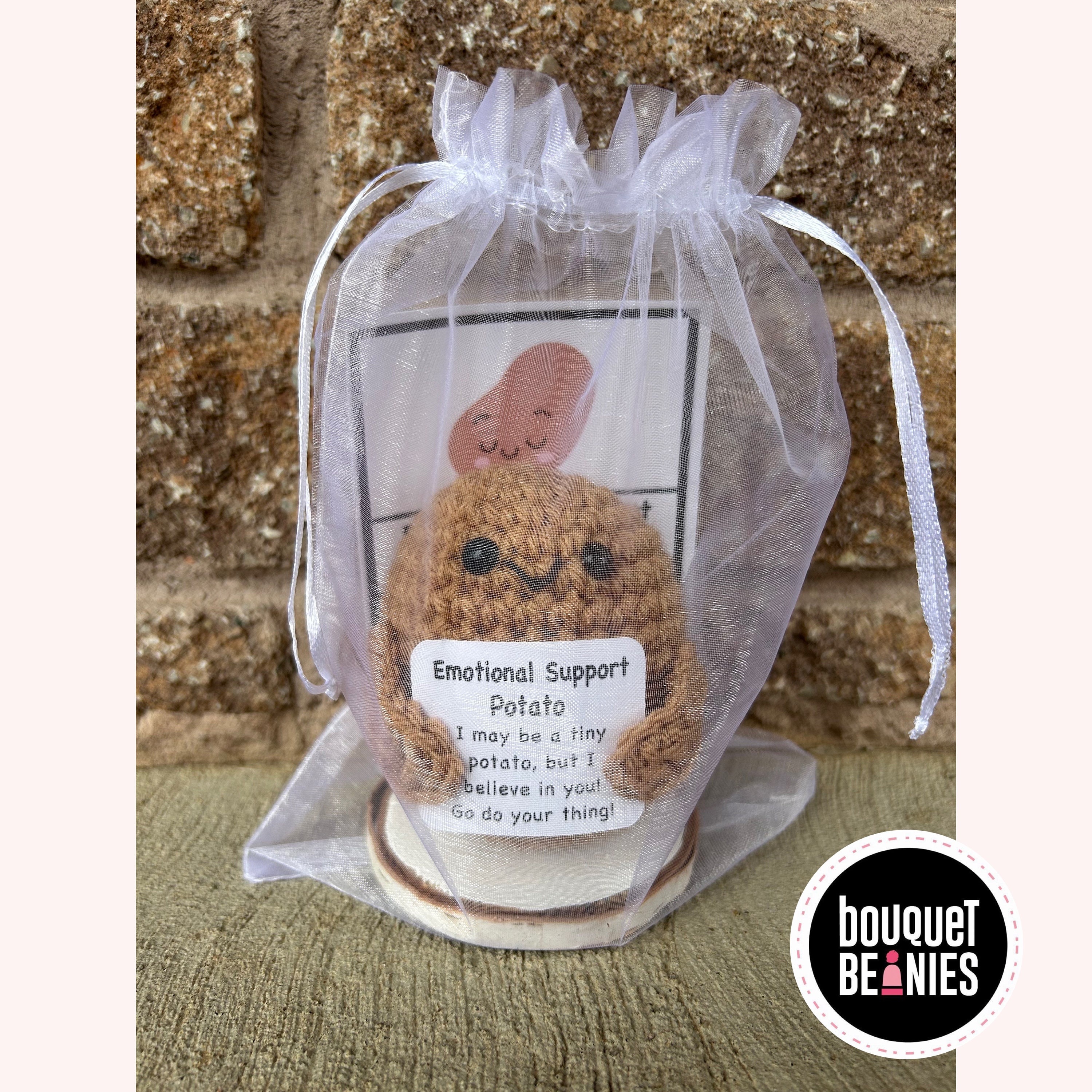 Emotional Support Potato, Potato Gift, Potato Stuffed Animal, Coworker ...