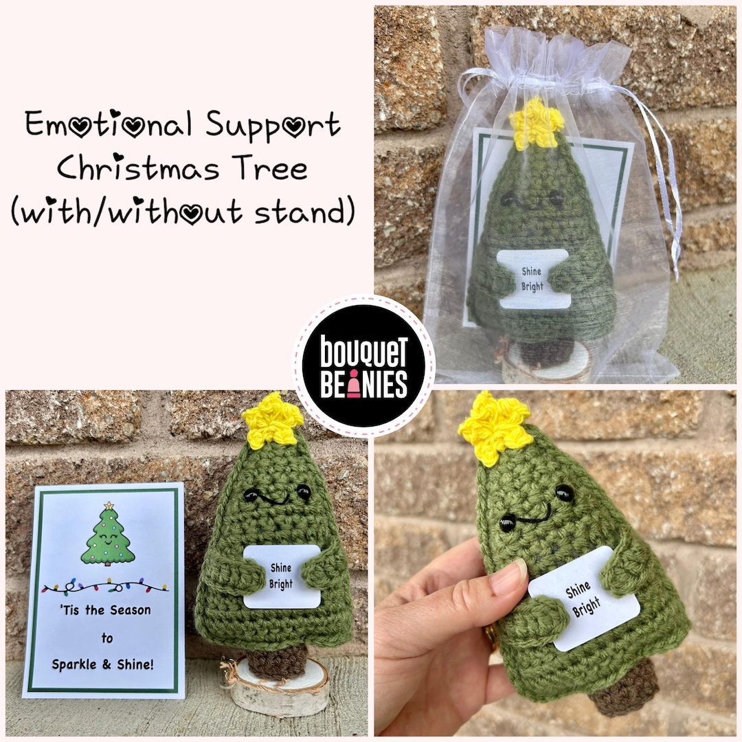 Emotional Support, Christmas Tree, Secret Santa Gift, Stocking Stuffers ...