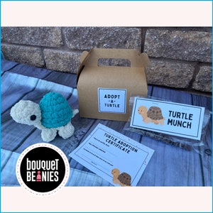 Adopt a Turtle, Easter Gift Ideas, Stuffed Turtle, Turtle Plushie ...