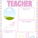 Meet the Teacher / Counselor Back to School Template. Fully ...