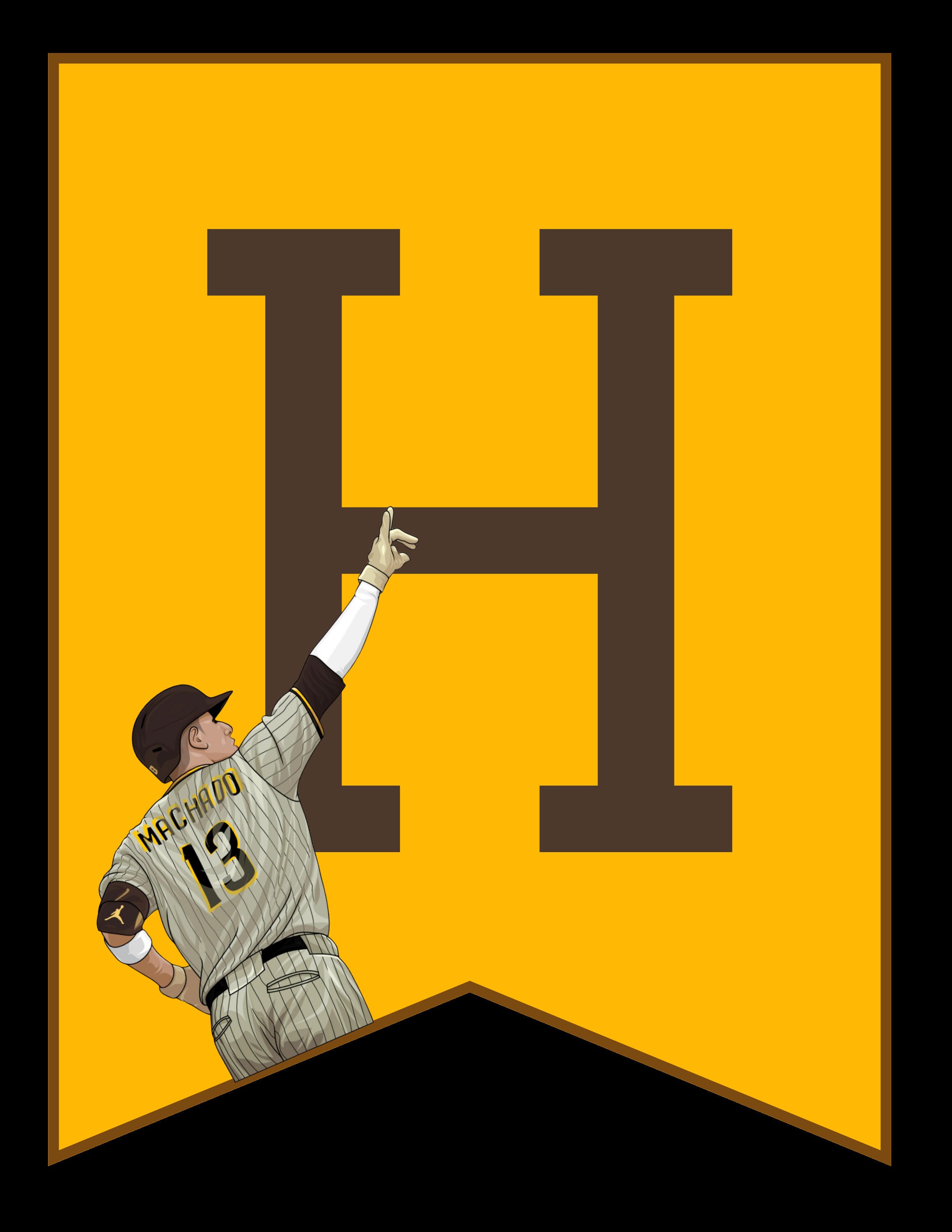 San Diego Padres Boys Canva Birthday Banner / Template - Etsy
