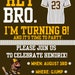 San Diego Padres Boys Canva Birthday Invitation Template. - Etsy