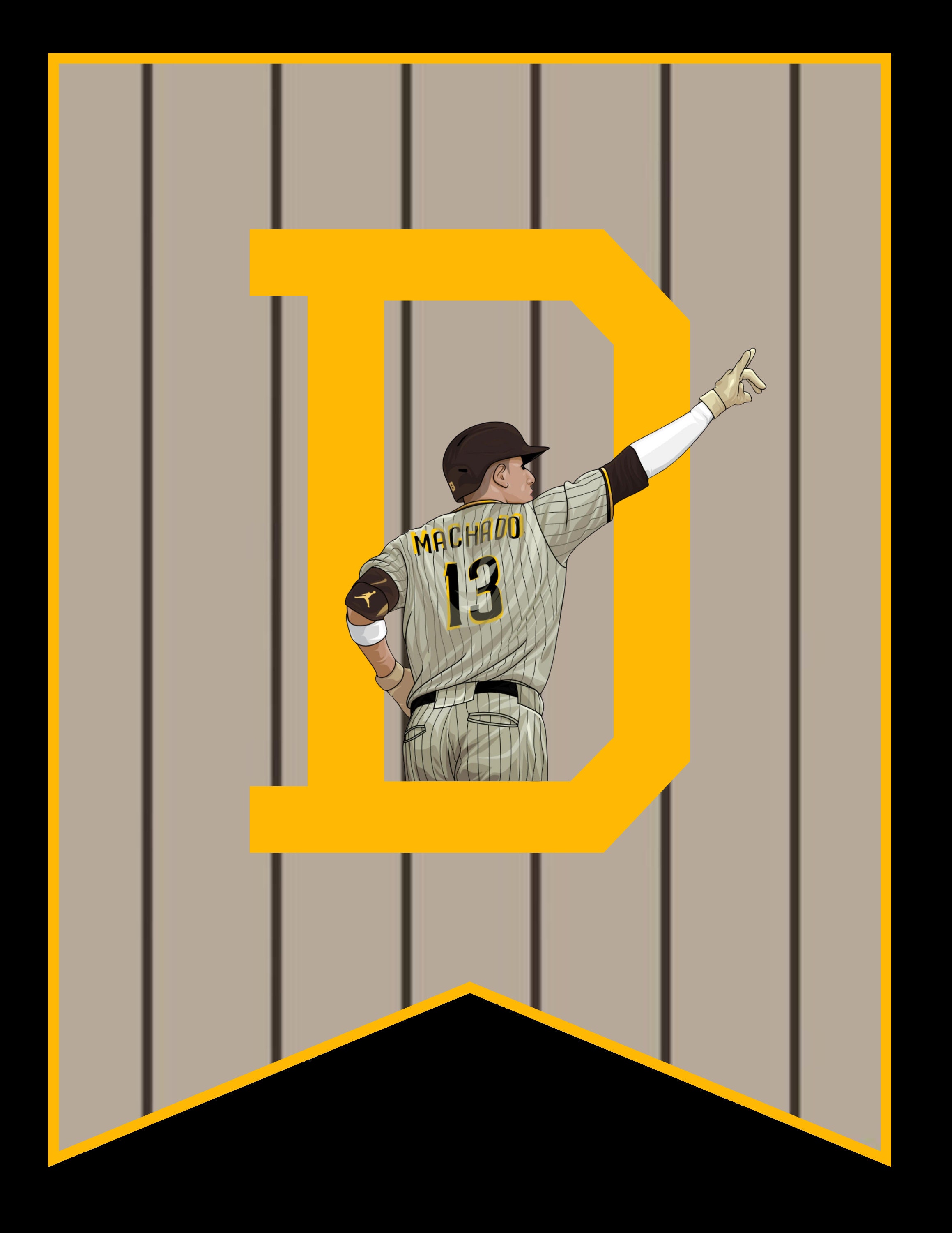 San Diego Padres Boys Canva Birthday Banner / Template - Etsy