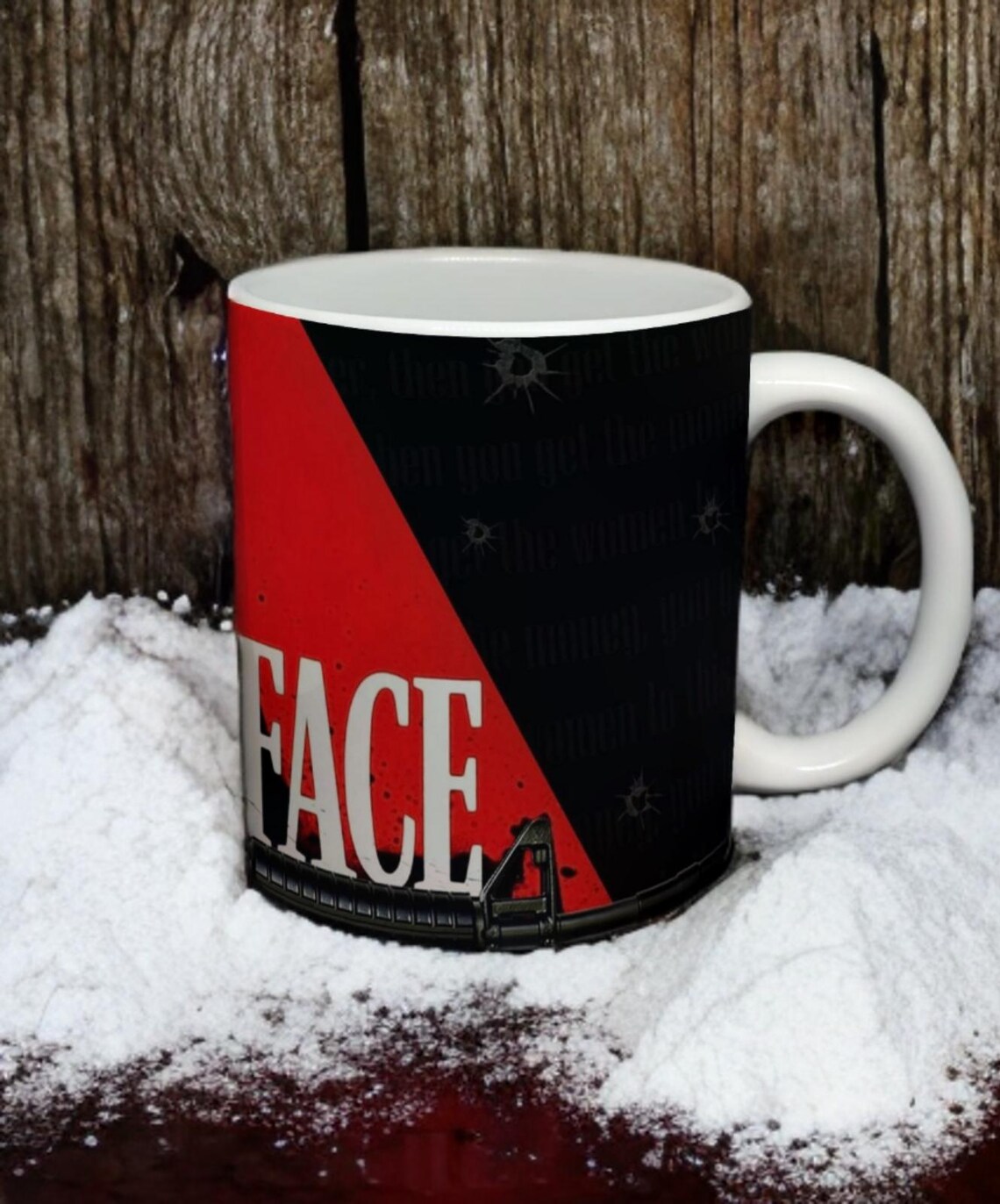 Scarface Mug Gangster Movie Mug Custom Mug Mafia Tony Montana Birthday ...