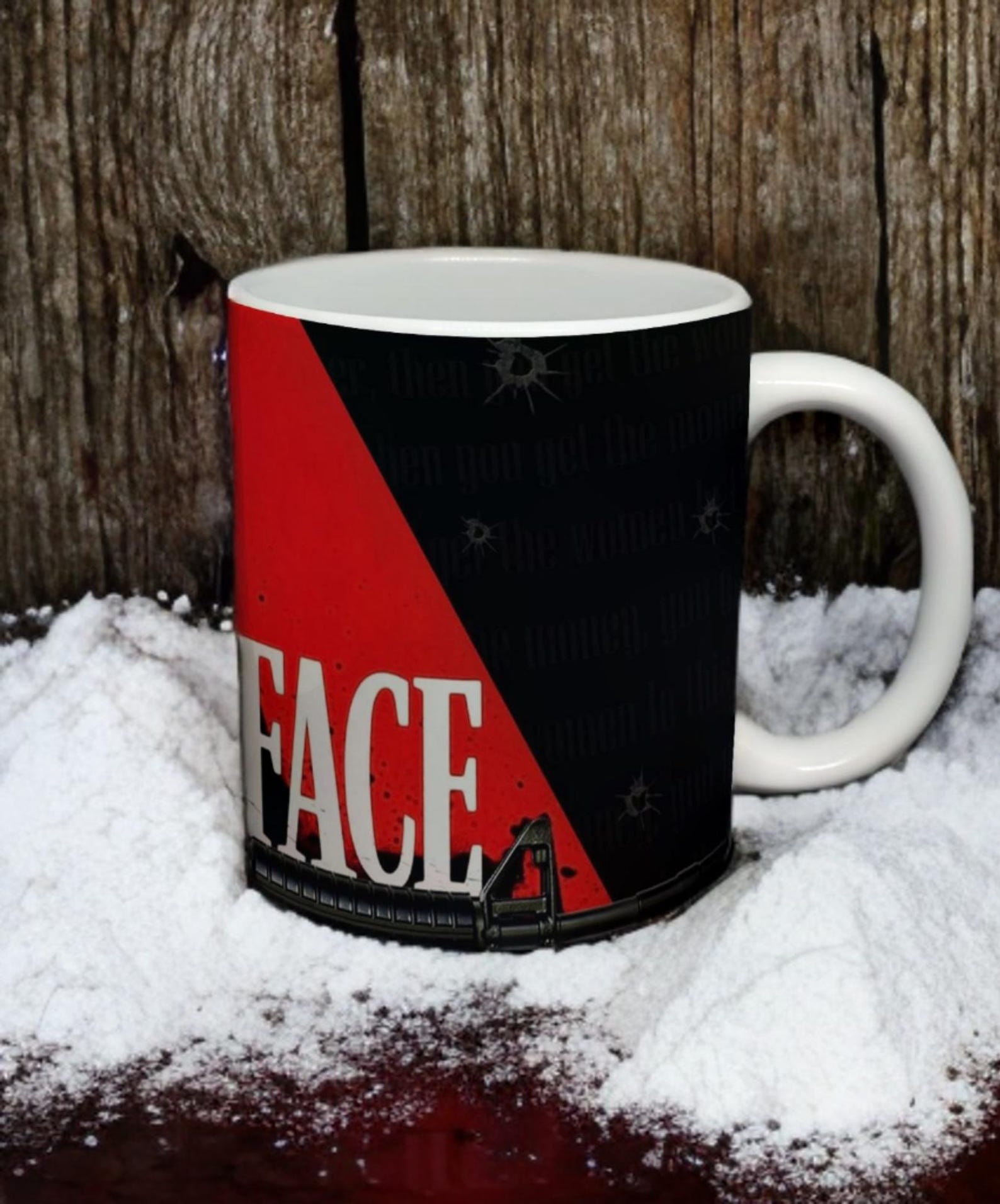 Scarface Mug Gangster Movie Mug Custom Mug Mafia Tony Montana Birthday ...