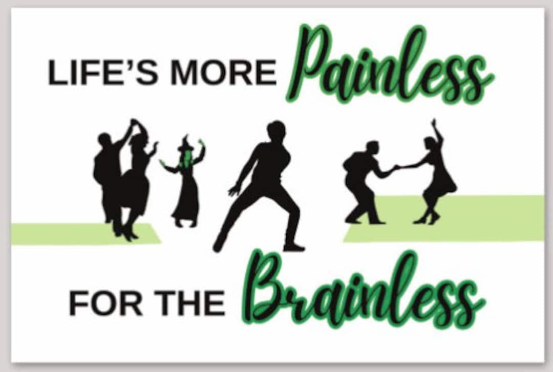Wicked Dancing Through Life Decal - Etsy