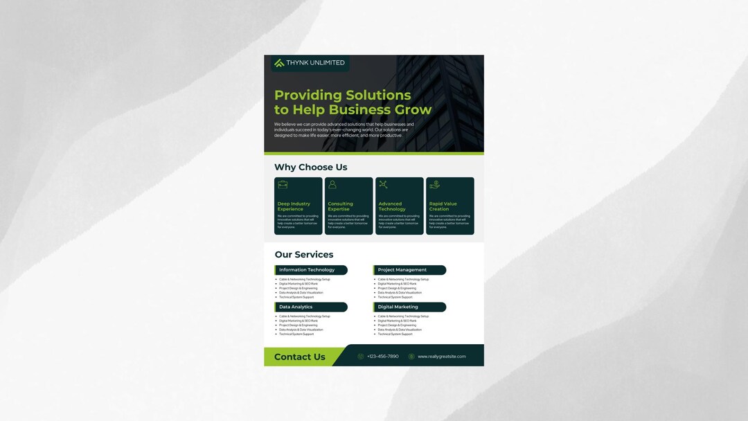3 Bright Modern Capability Statement Template (CANVA) - Etsy