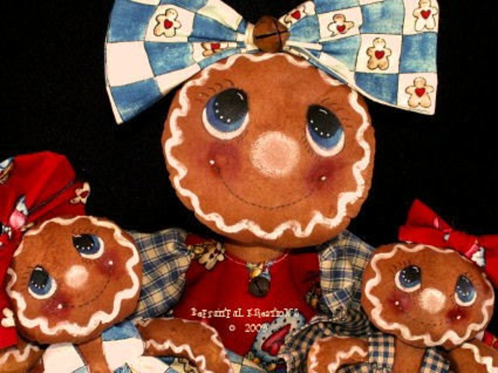 Gingerbread Dolls E Pattern - Etsy