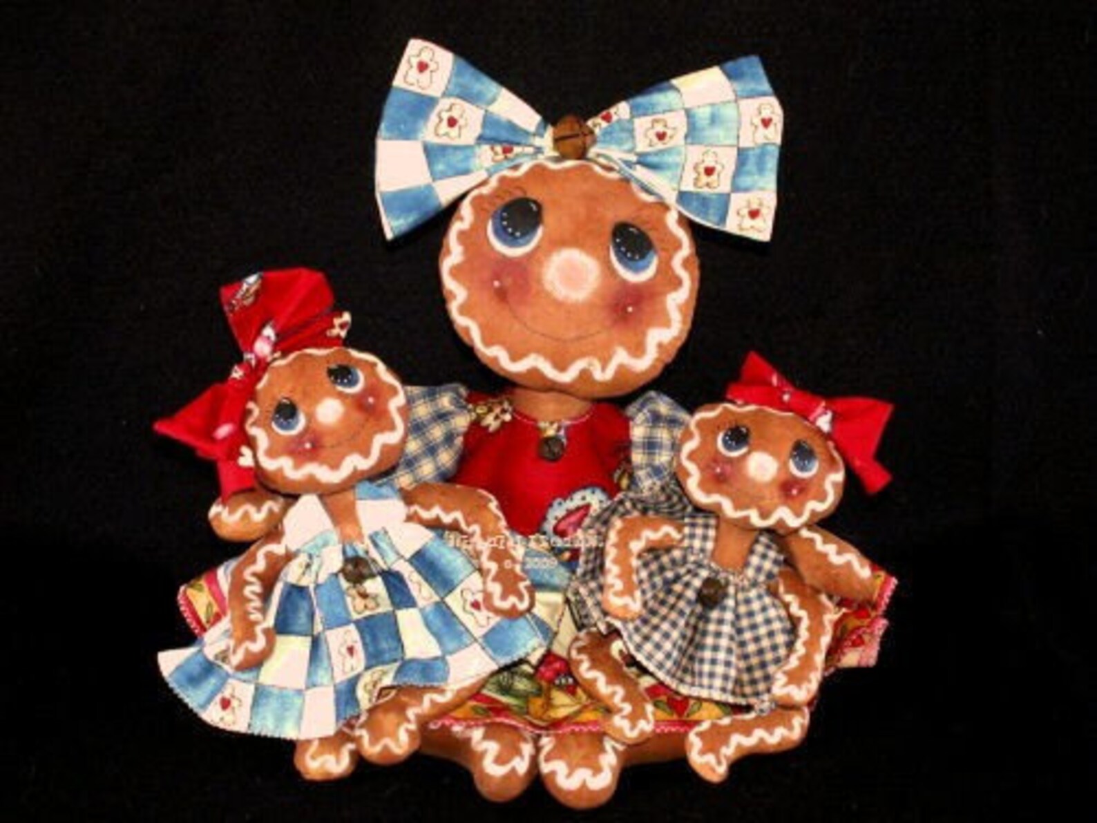 Gingerbread Dolls E Pattern - Etsy