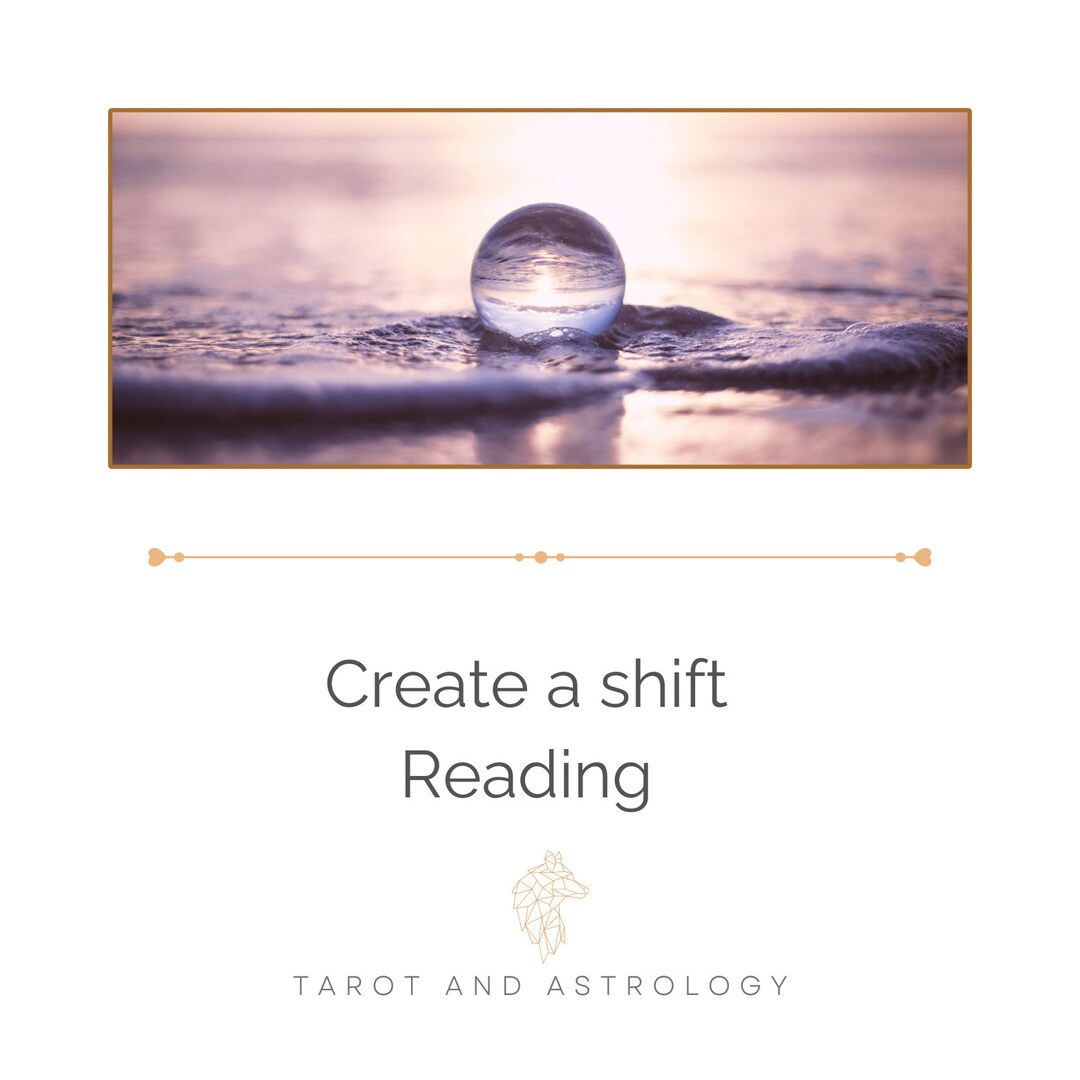 Create A Shift Reading Nora Beck Tarot Astrology - Etsy