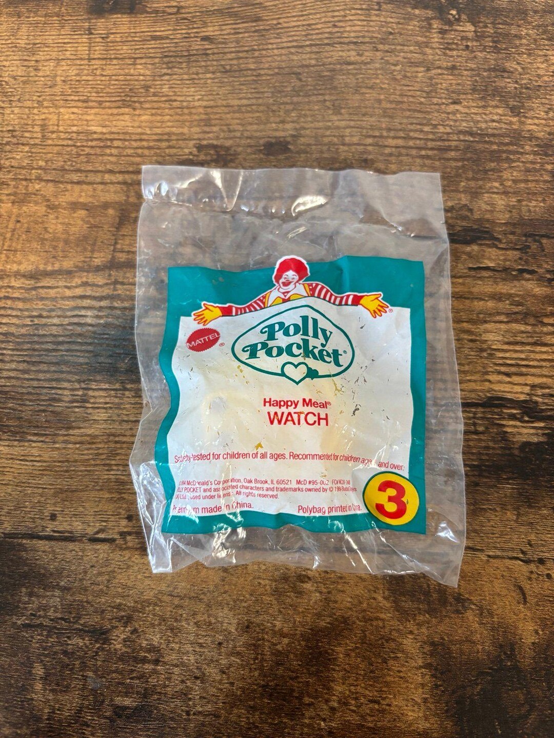 Polly Pocket Watch NIP Mcdonald's 1994 - Etsy