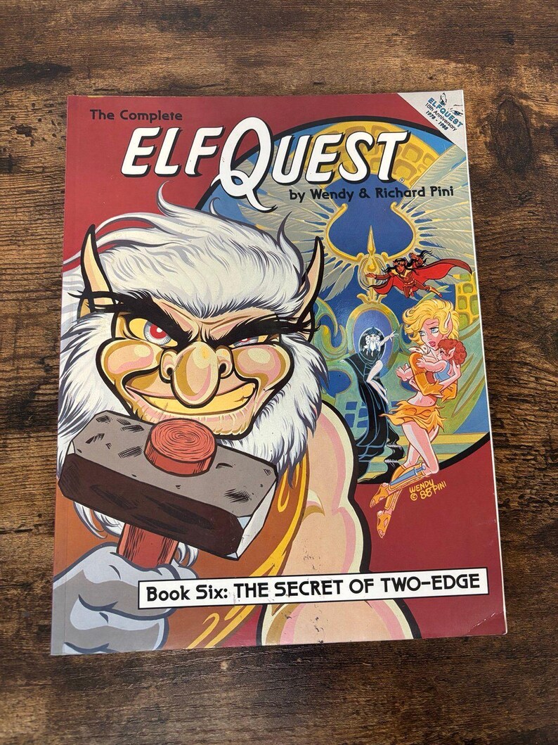 1989 the Complete Elf Quest Book Six: the Secret of Two Edge, Pini - Etsy