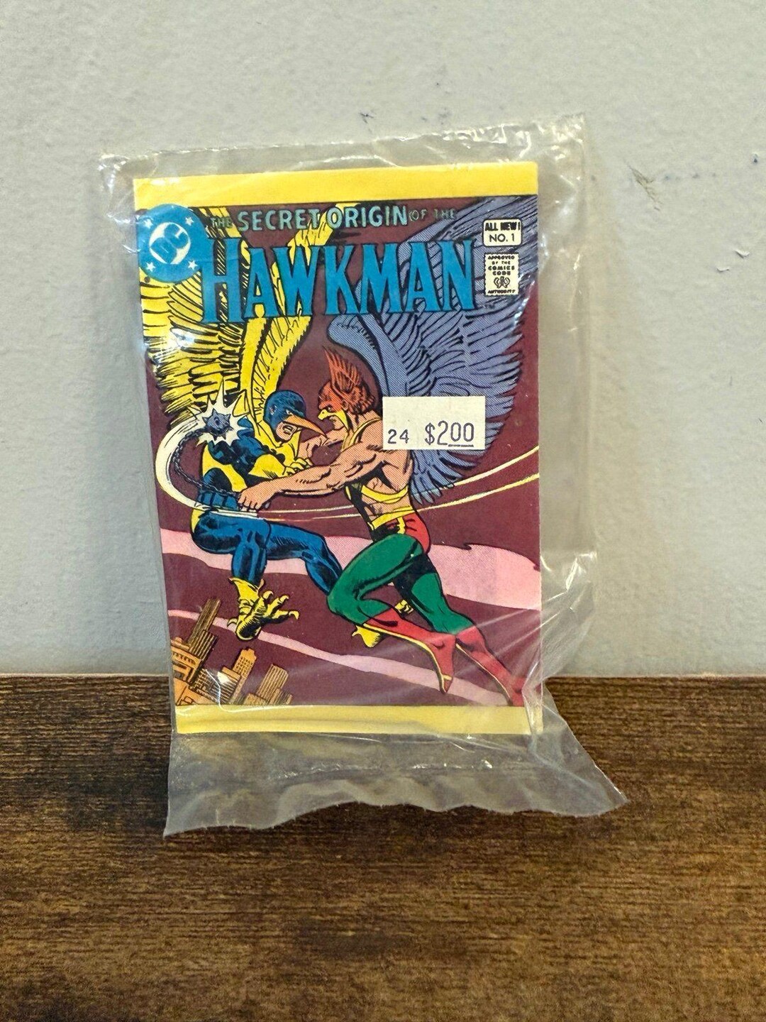 Vintage DC Mini Comic Book W/ Candy, the Secret Origin of Hawkman - Etsy