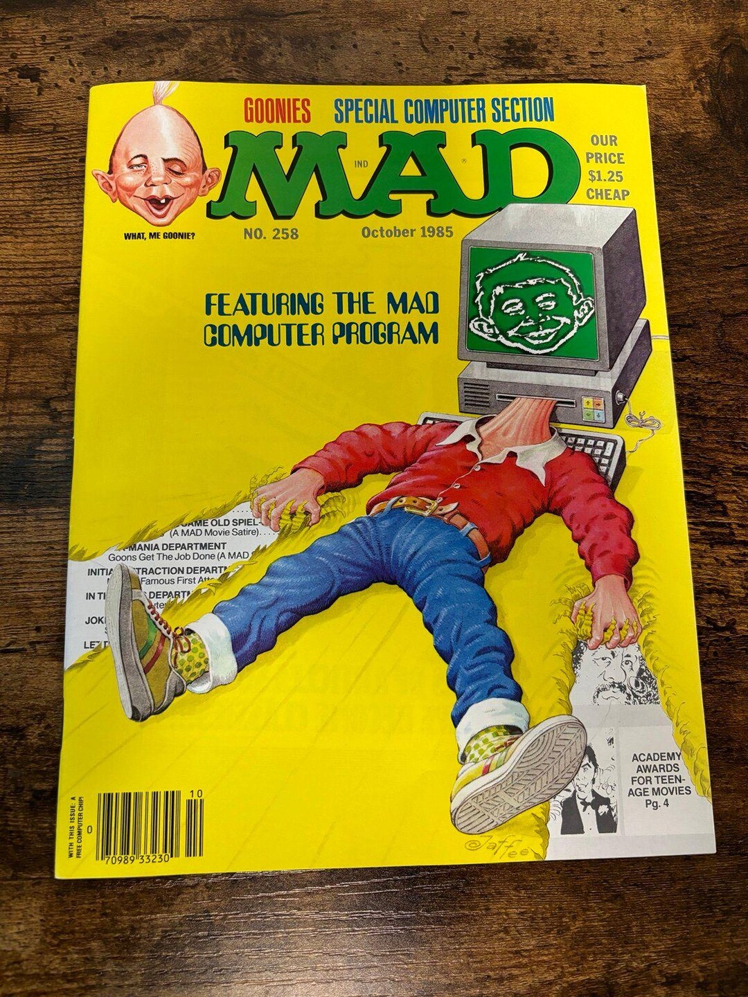 VTG Mad Magazine (october 1985, No. 258) - Etsy