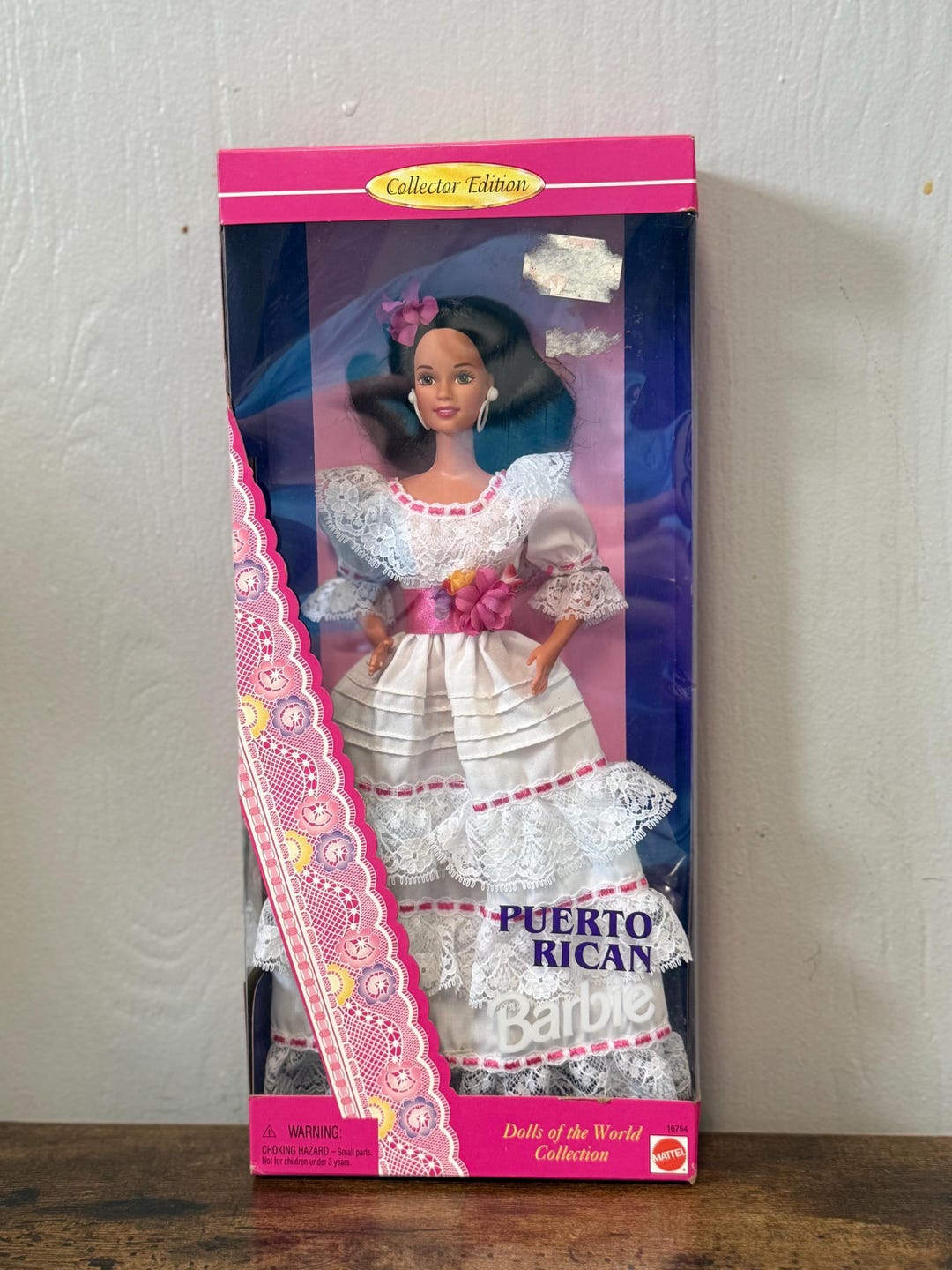 Vintage 1996 Mattel Puerto Rican Barbie Doll Collector Edition NIB ...