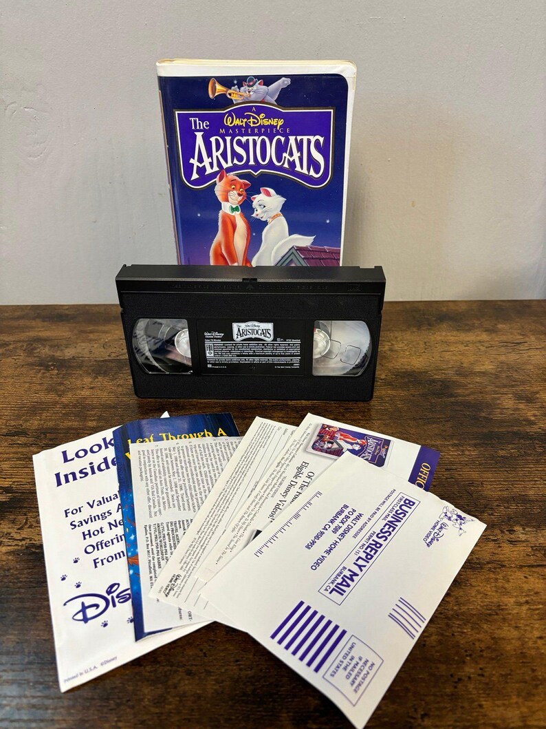 Walt Disneys the Aristocats VHS, 1996 Masterpiece Edition Clamshell - Etsy Australia