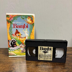 Bambi, Walt Disney's Classic (vhs,1997,diamond Edition), 942 - Etsy