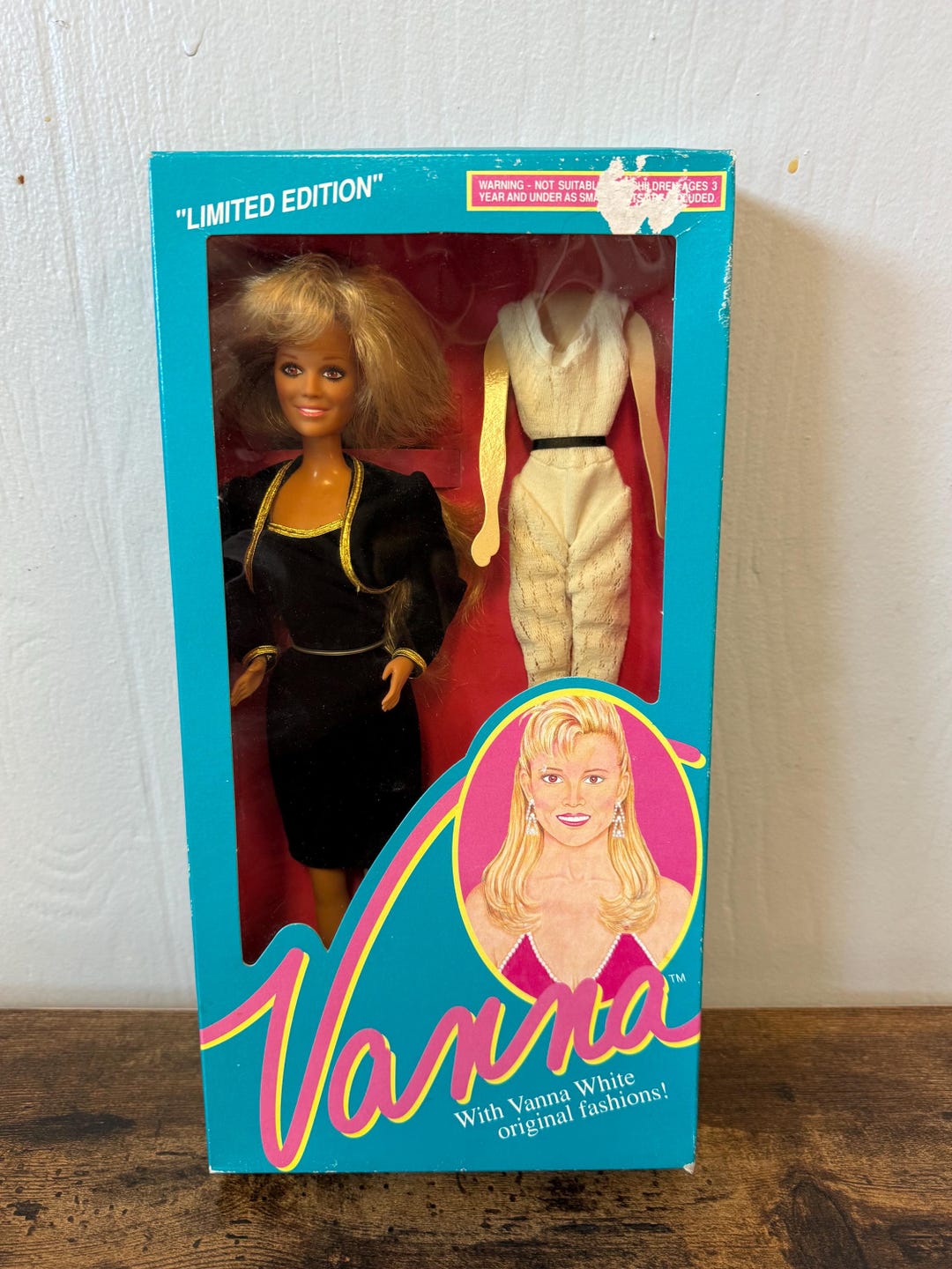 Vanna White Original 1990 Fashions Limited Edition Doll HSC - Etsy