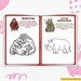 Indonesian Endemic Animals 5 Coloring Pages - Etsy