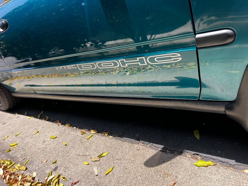 Honda Eg6 Jdm Door Dohc I-vtec Decal - Etsy
