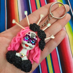 Mexican Catrinas Keychains - Etsy