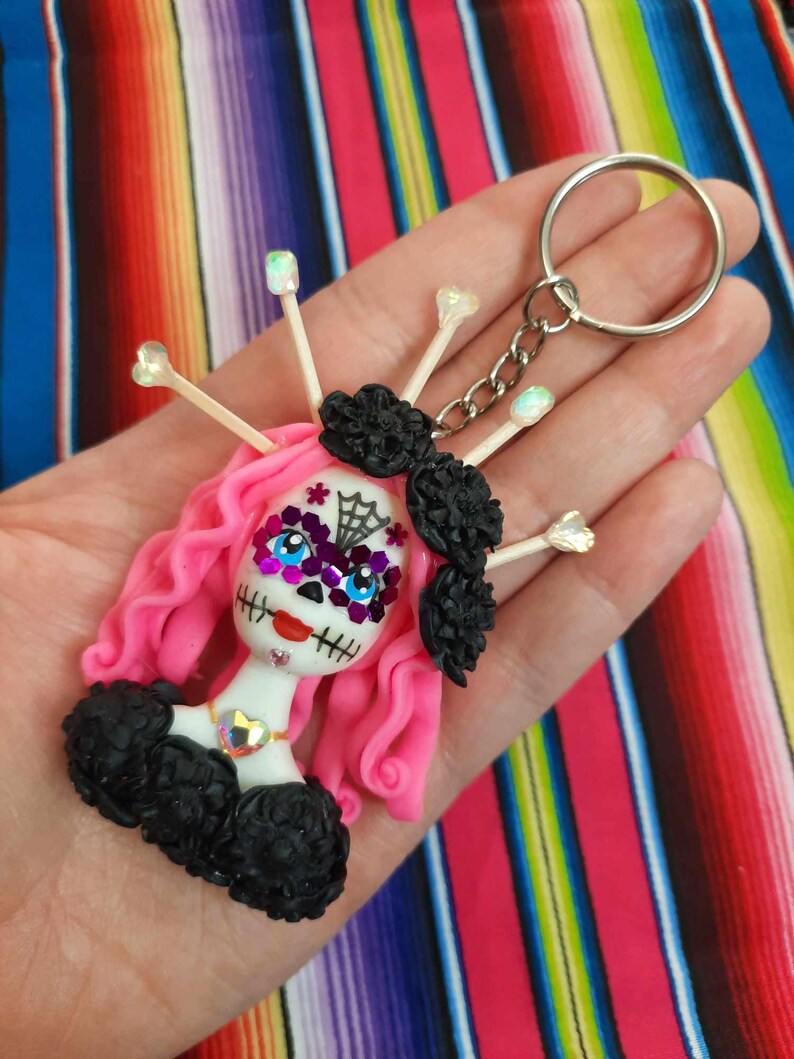 Mexican Catrinas Keychains - Etsy