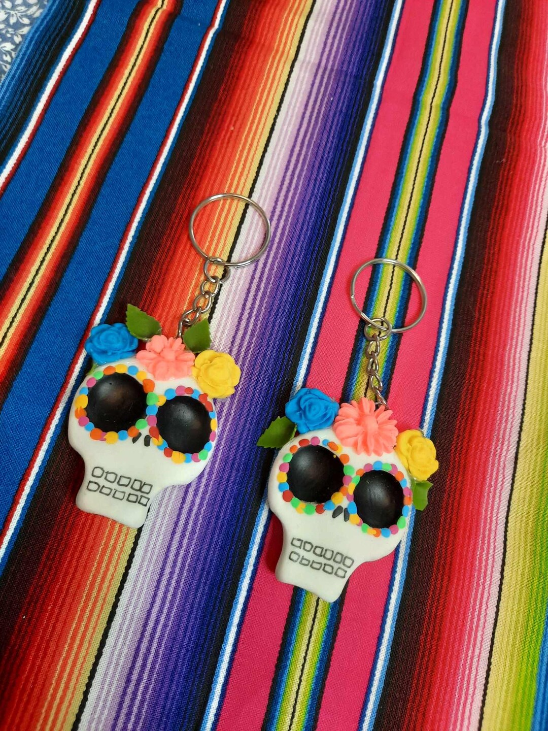 Mexican Catrinas Keychains - Etsy