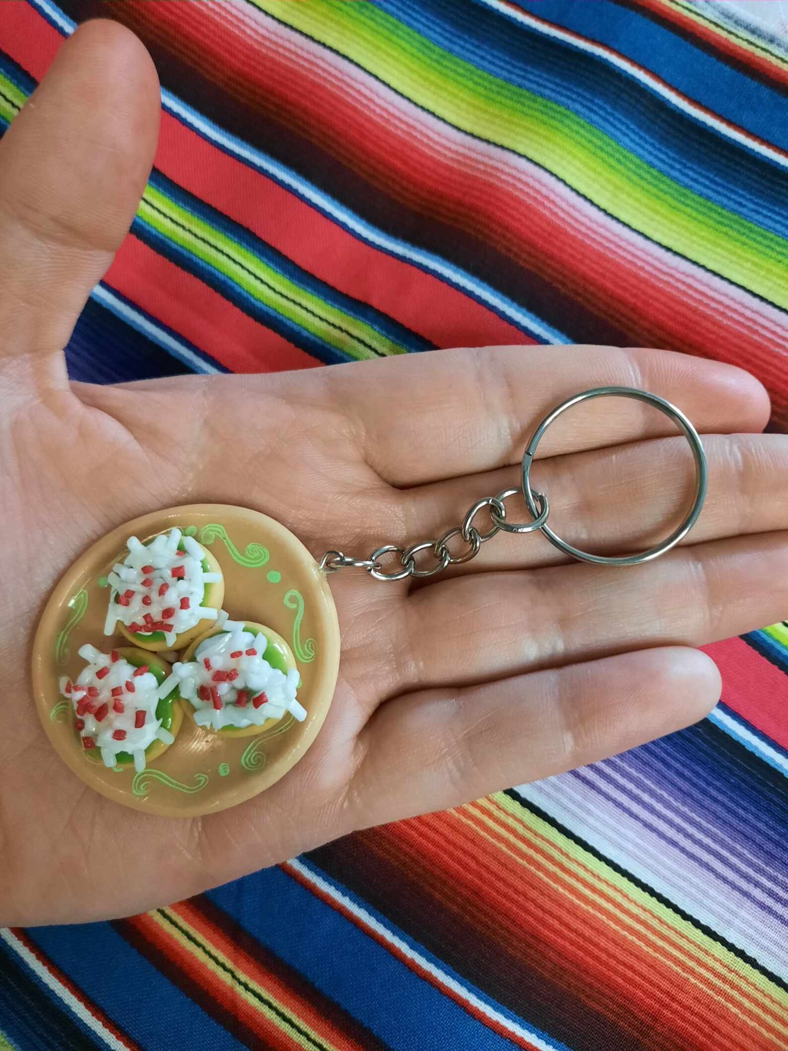 Mexican Dishes Keychain - Etsy