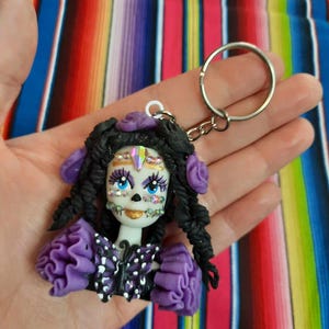 Mexican Catrinas Keychains - Etsy