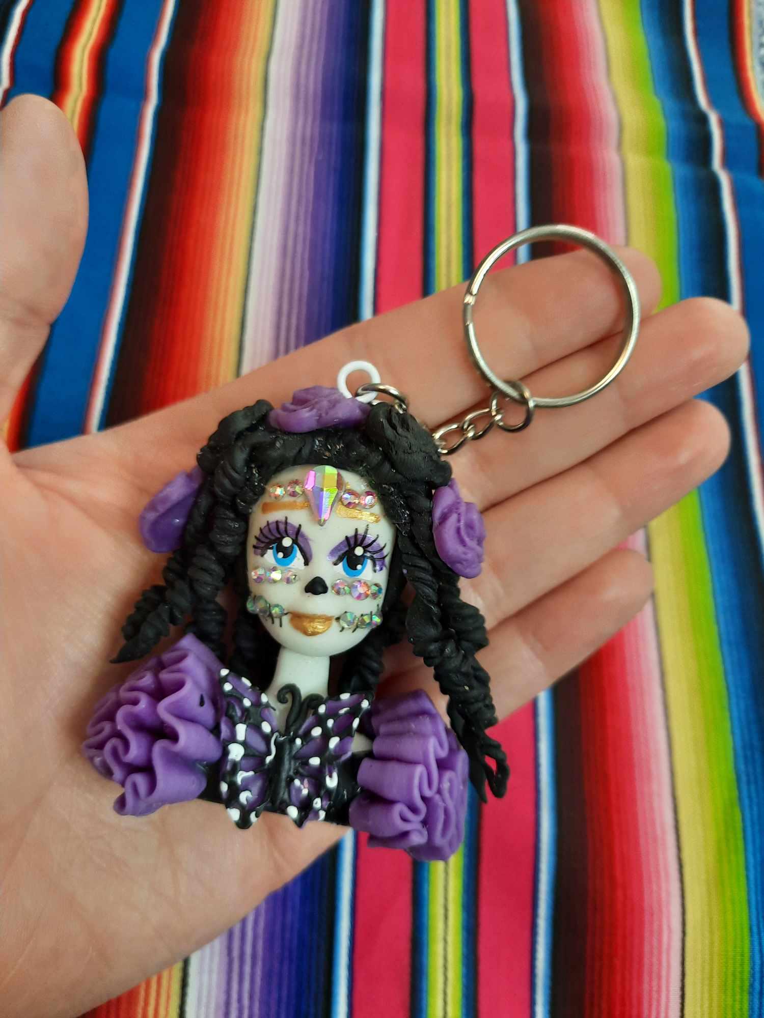 Mexican Catrinas Keychains - Etsy