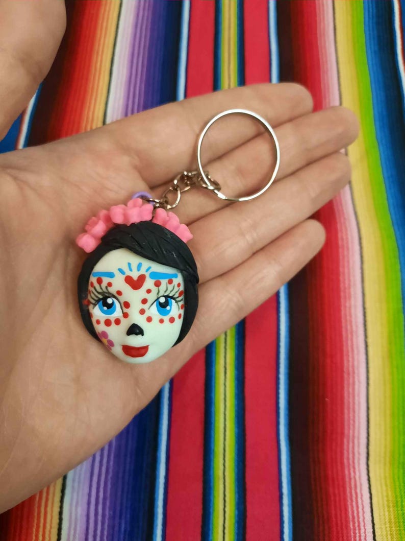 Mexican Catrinas Keychains - Etsy
