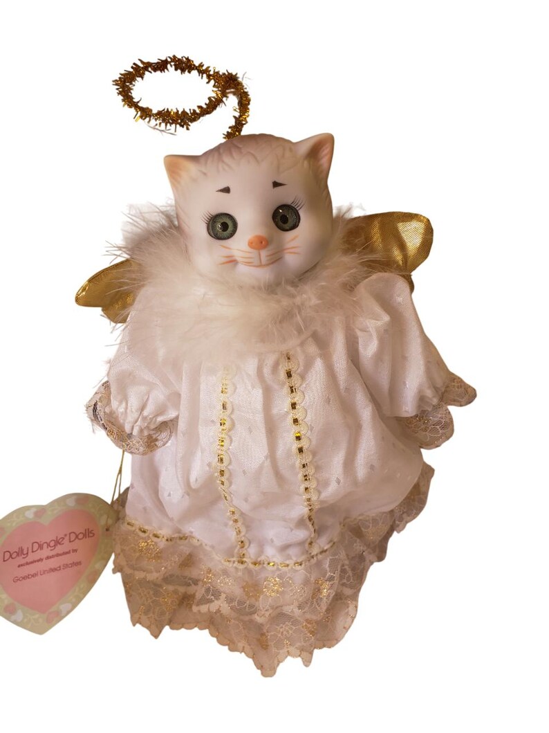 Vintage Goebel Dolly Dingle Angel Cat Doll Bette Ball 1992 375/1000 ...