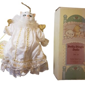 Vintage Goebel Dolly Dingle Angel Cat Doll Bette Ball 1992 375/1000 ...