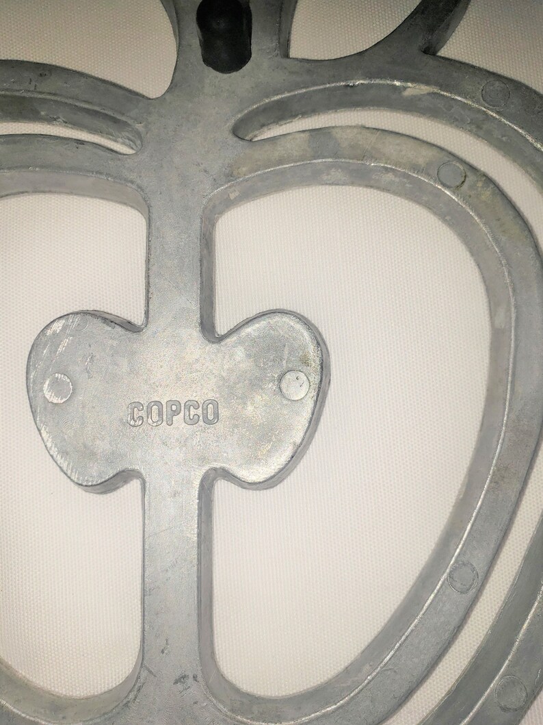 Vintage Copco Apple Trivet Cast Aluminum Wall Hanging - Etsy