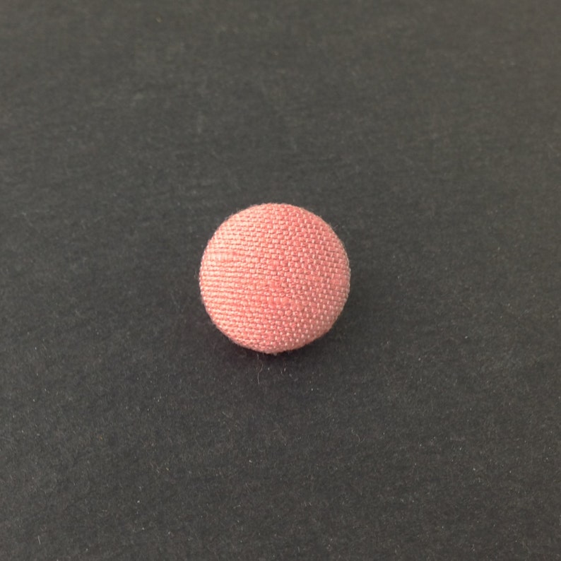 Vintage Peach Silk Buttons 15mm Btn002d - Etsy