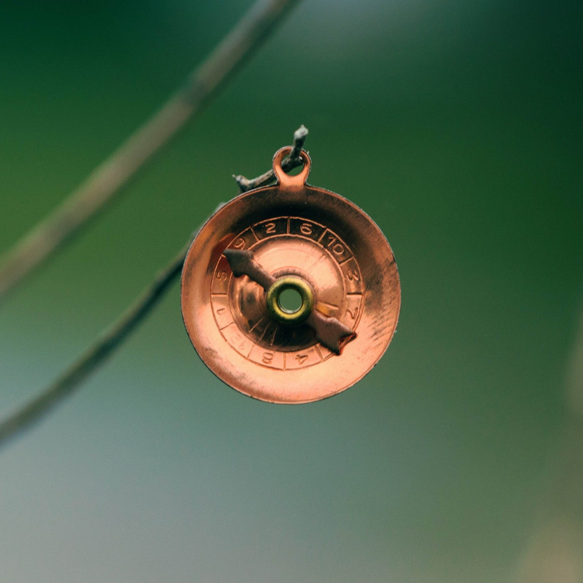 Vintage Copper Roulette Charms Moveable Really Spins (4) Chr103f - Etsy