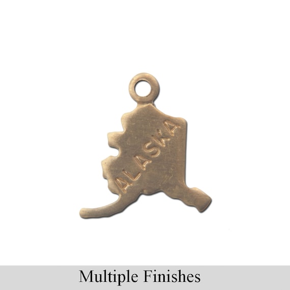 Alaska State Charms 6 | Etsy