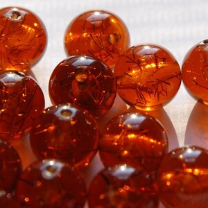Vintage Topaz Colored Lucite Confetti Beads 13mm Bds874a - Etsy