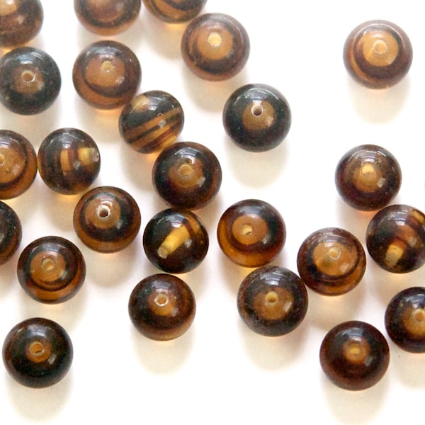 Tortoise Glass Beads - Etsy