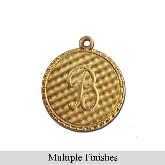 Letter B Charm With Loop 4 - Etsy