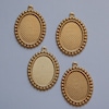 13x8mm Teardrop 1 Loop Closed Back Settings (12) - Etsy