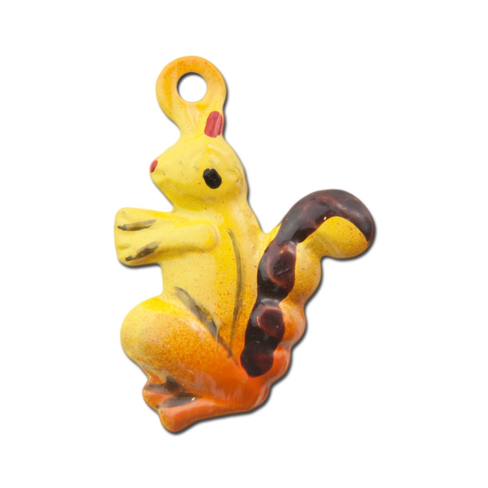 Vintage Metal Squirrel Charms 18mmx13mm 4 Chr176b | Etsy