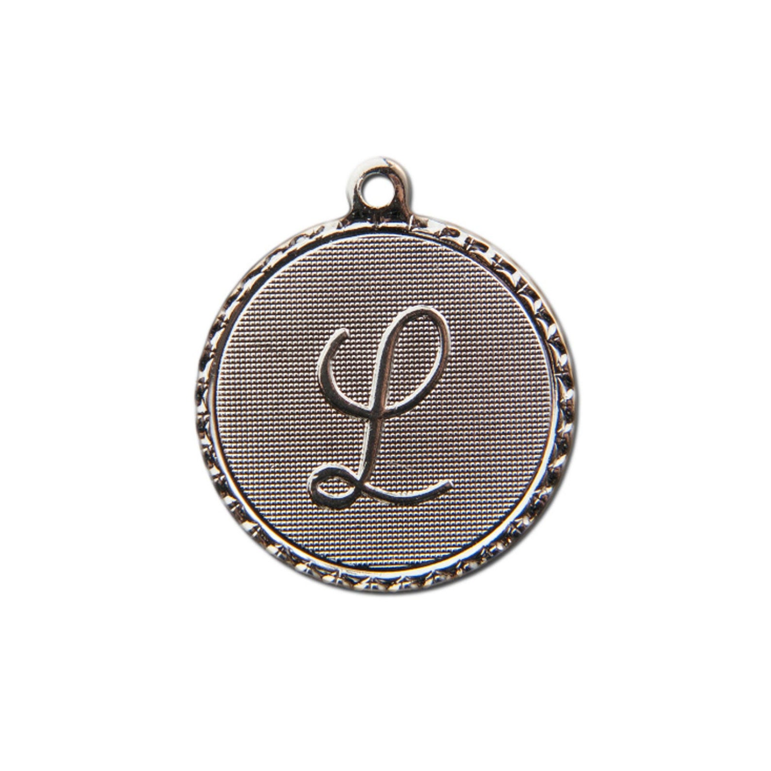 Letter L Charm With Loop 4 - Etsy